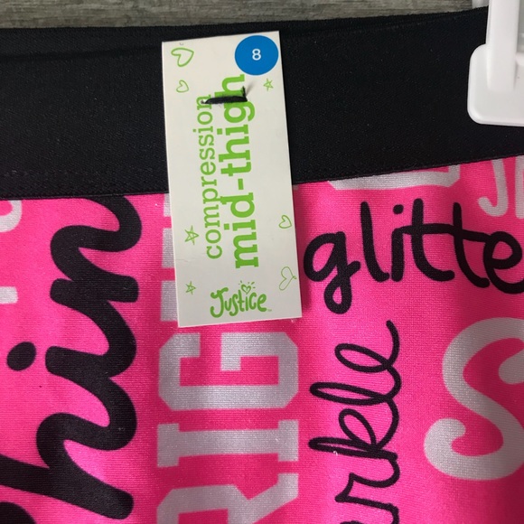 Justice | Bottoms | Justice Cheer Dance Hot Pink Compression Shorts ...